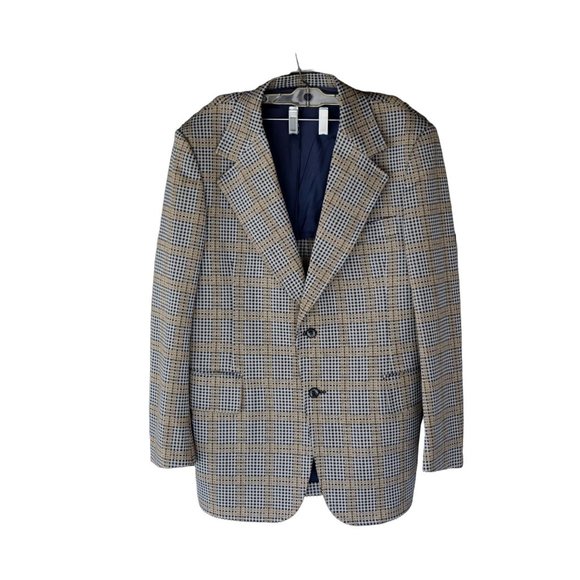 Sears | Suits & Blazers | Mens Vintage Sears The Traveller Knit Tan ...